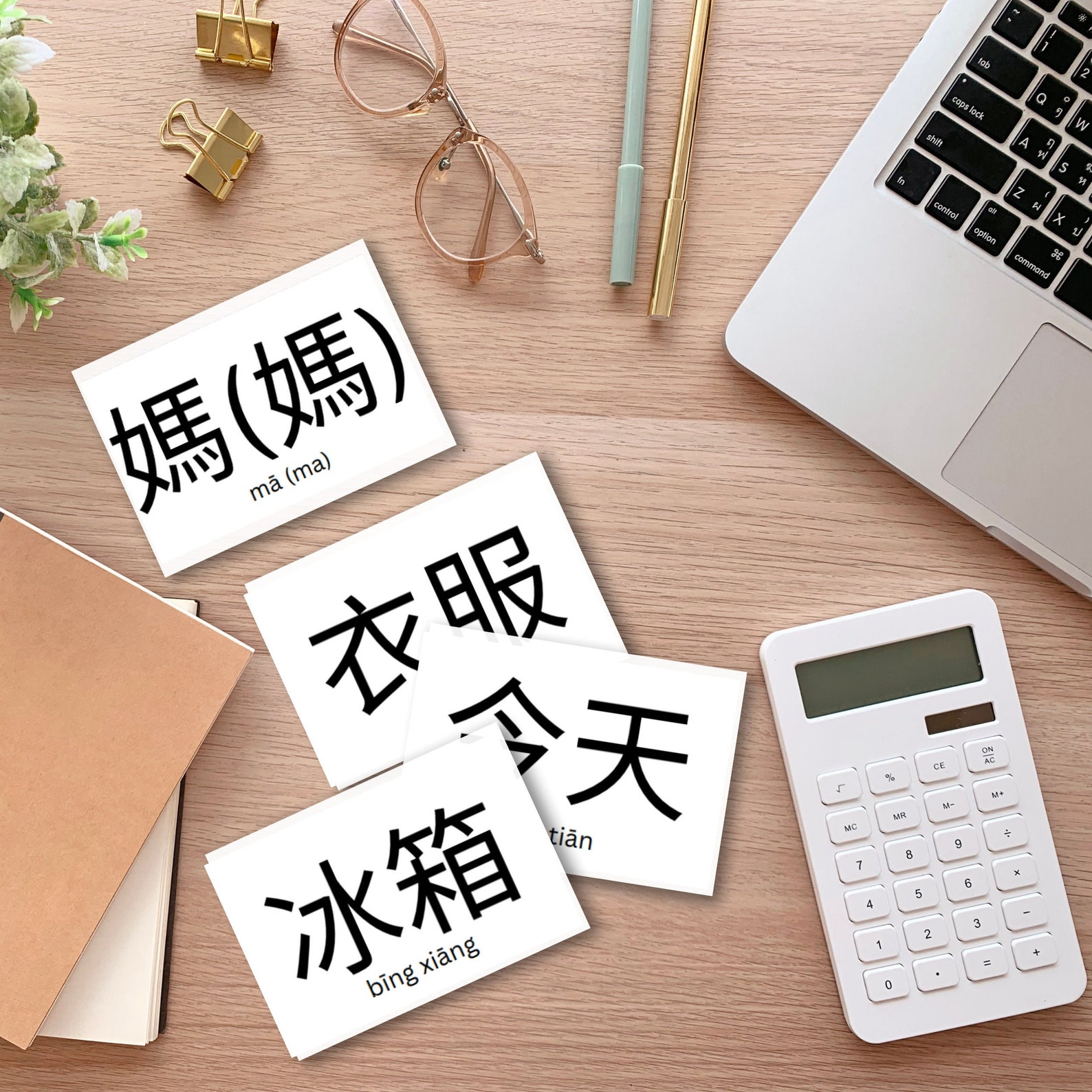 Traditional Chinese Learning Set, Flashcards, Full Chinese Characters ...