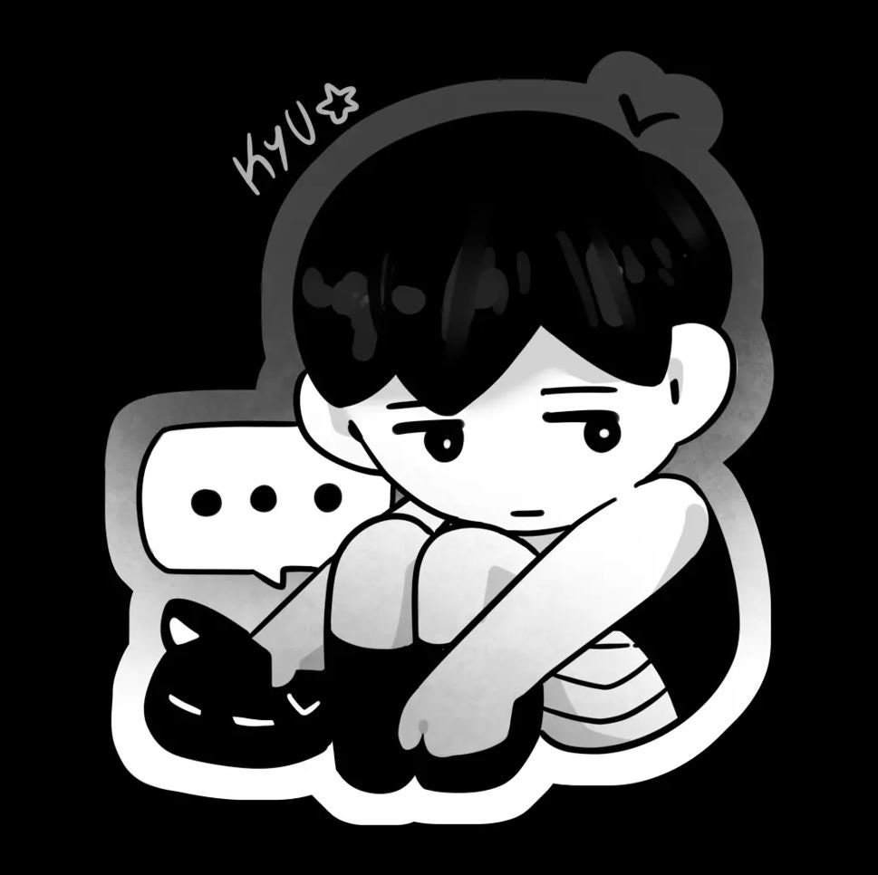 OMORI Stickers - OMORI, Kel, Aubrey, Hero - Etsy