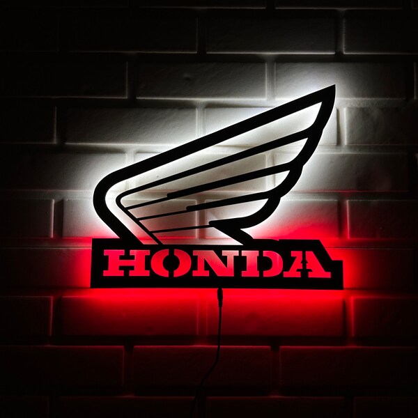 Led Honda Sign - Etsy
