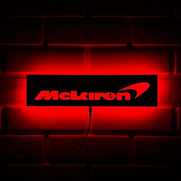Mclaren Led Wall Art - Etsy