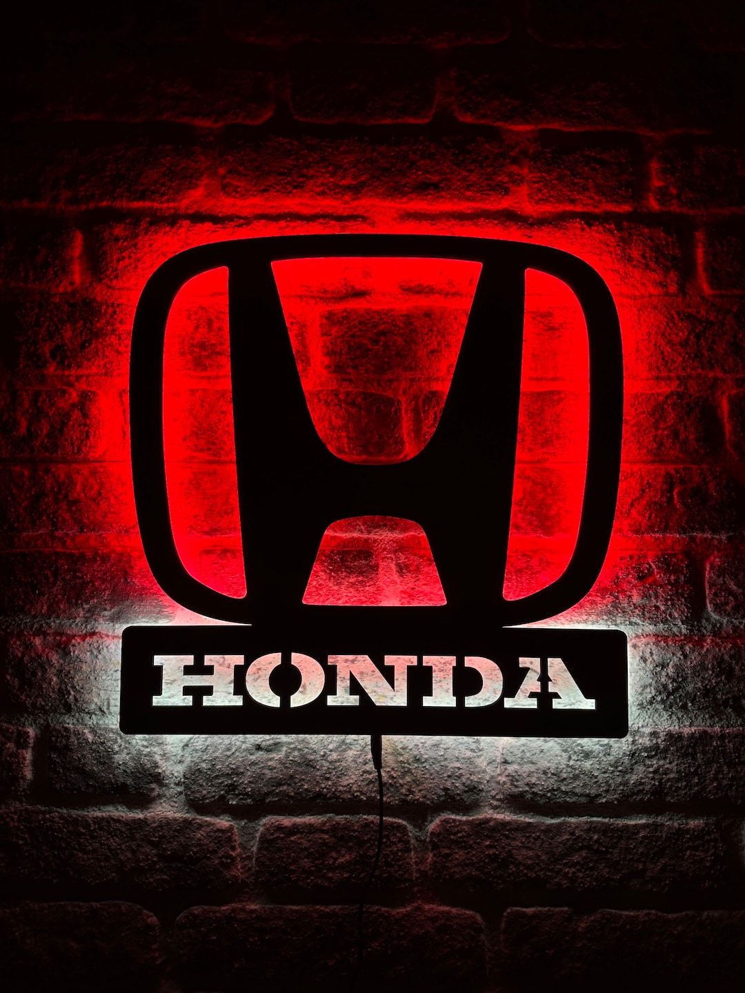 Panneau LED Honda lumière LED du logo Honda décor mural - Etsy France