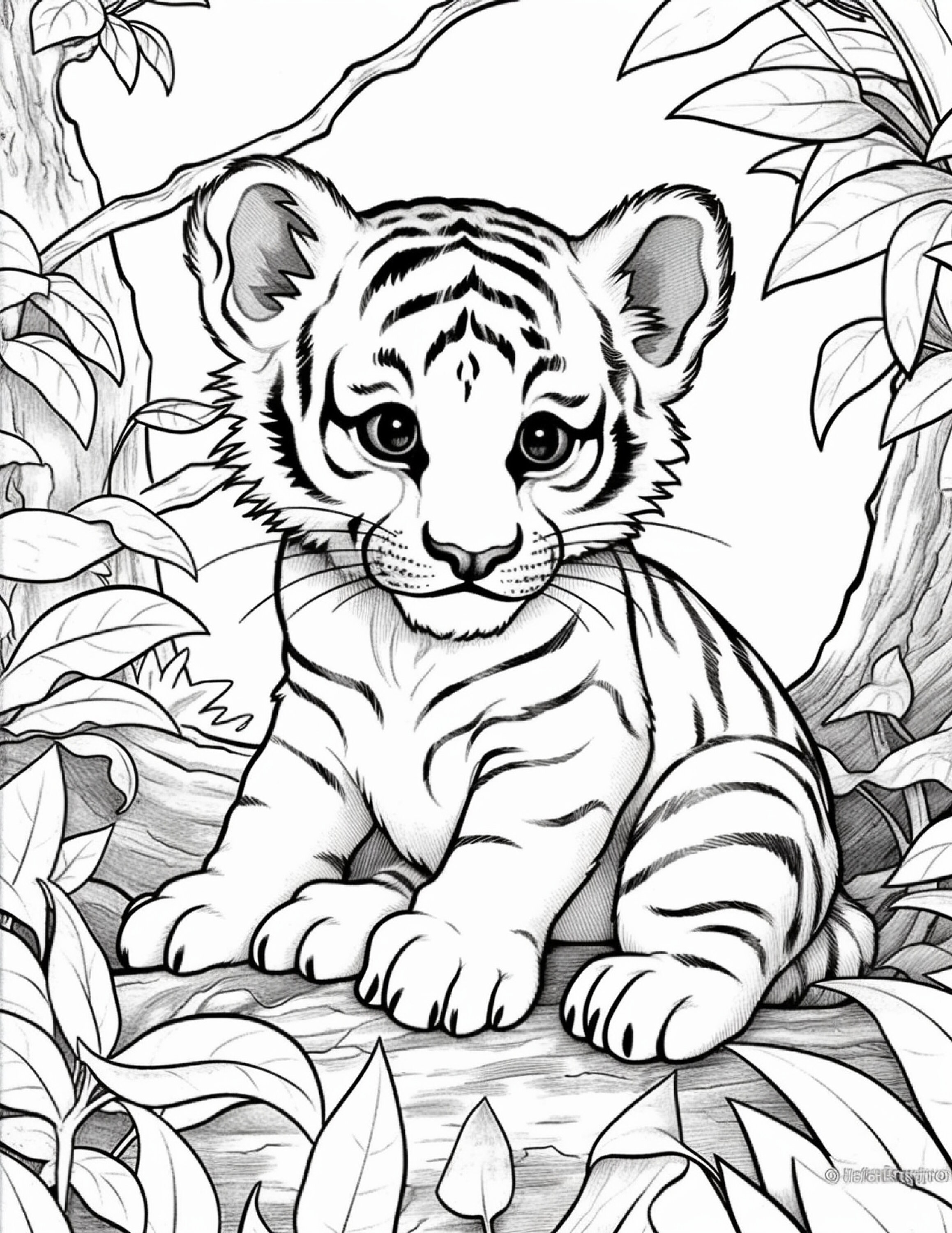 Baby Animals Coloring Book 100 Coloring Pages With a FREE Giftfor ...
