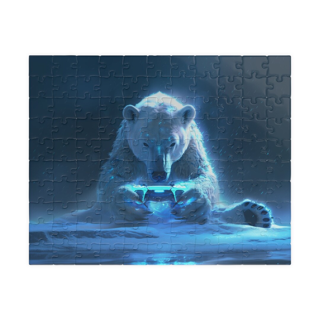 Arctic Gamer: Polar Bear's Playstation Adventure Puzzle 110, 252, 520 ...