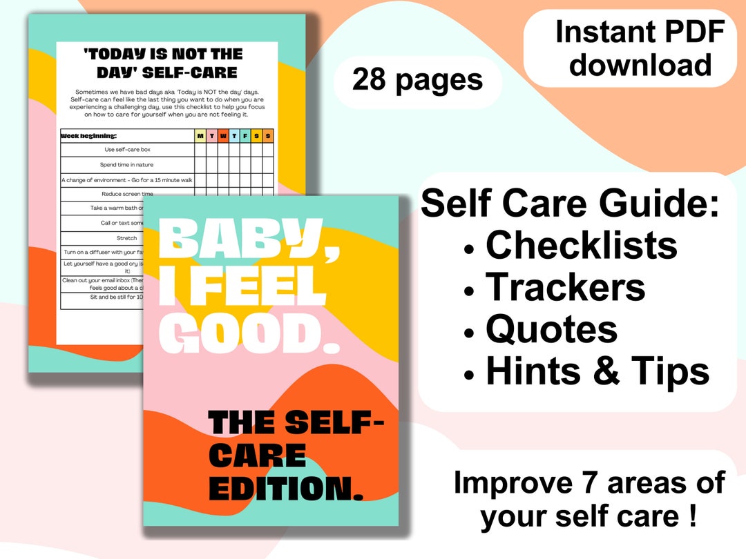 Self-love Tracker | Self-love Guide | Mindfulness Journal | Printable ...