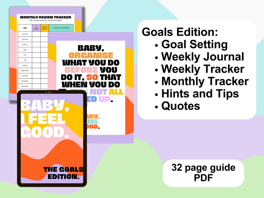 Goal Setting Guide Bundle | Goal Setting Guide | Goal Setting Journal ...
