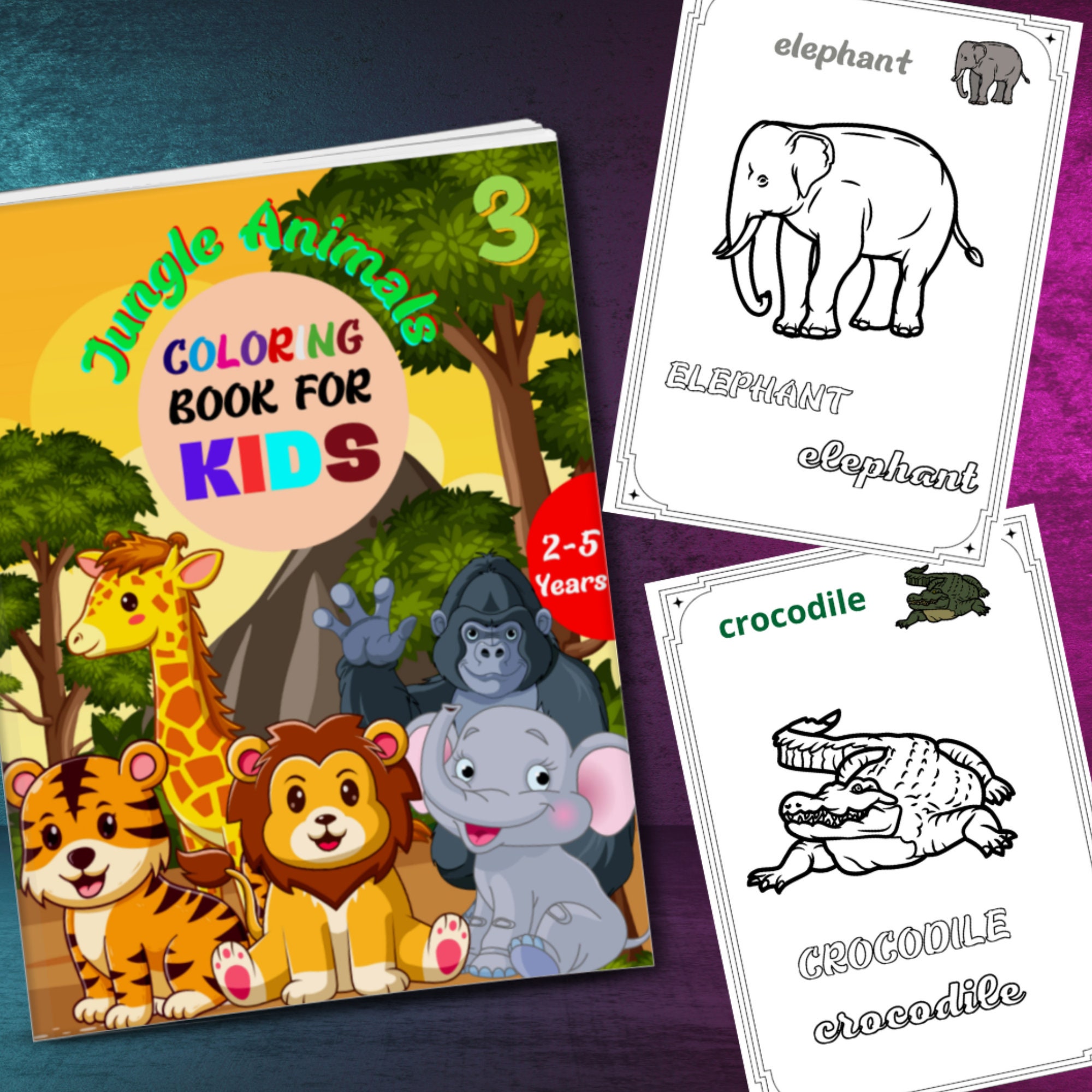 Back to School Educational Coloring Books for Kids, Back to School ...