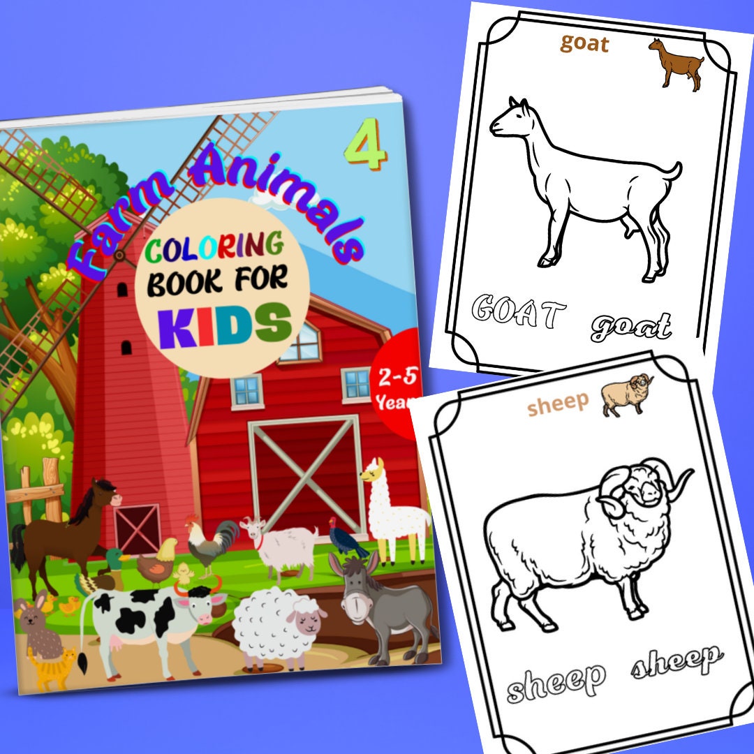 Back to School Educational Coloring Books for Kids, Back to School ...