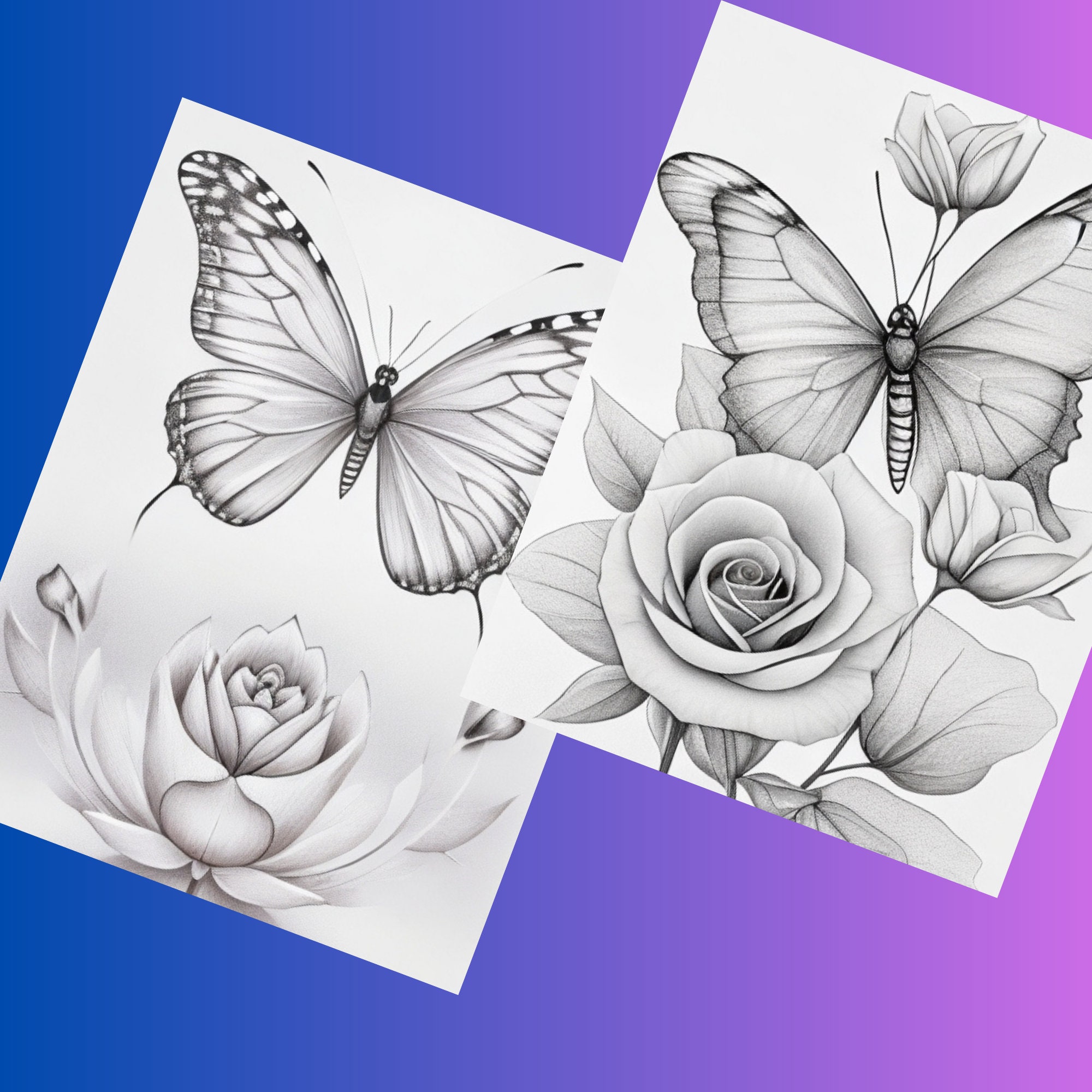 30 Butterflies Coloring Pages | Butterfly Coloring Sheets | Adult ...