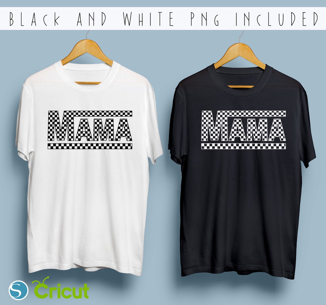 Checkered Retro Mama, Mama Checkered, Momshirt Png, Momlife Png Design ...