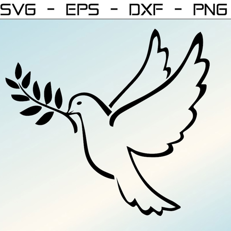 Dove Svg - Etsy