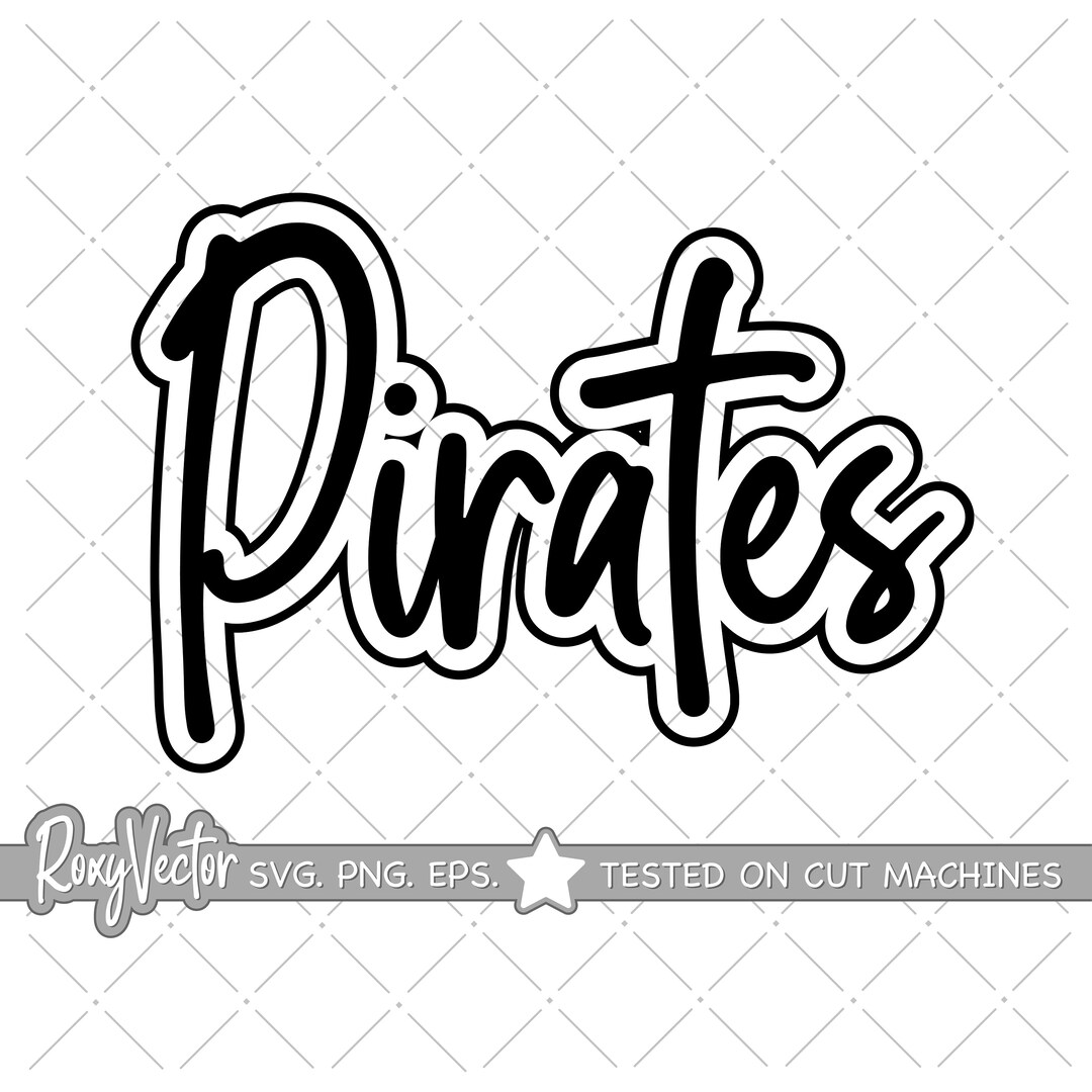 Pirates Svg, School Sports Team Shirt Svg, School Mascot Svg, Pirates ...