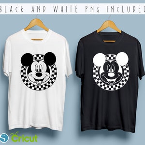 Checkered Mickey Head SVG, Cutting File, Gold Silver, Cricut Ready, Svg ...