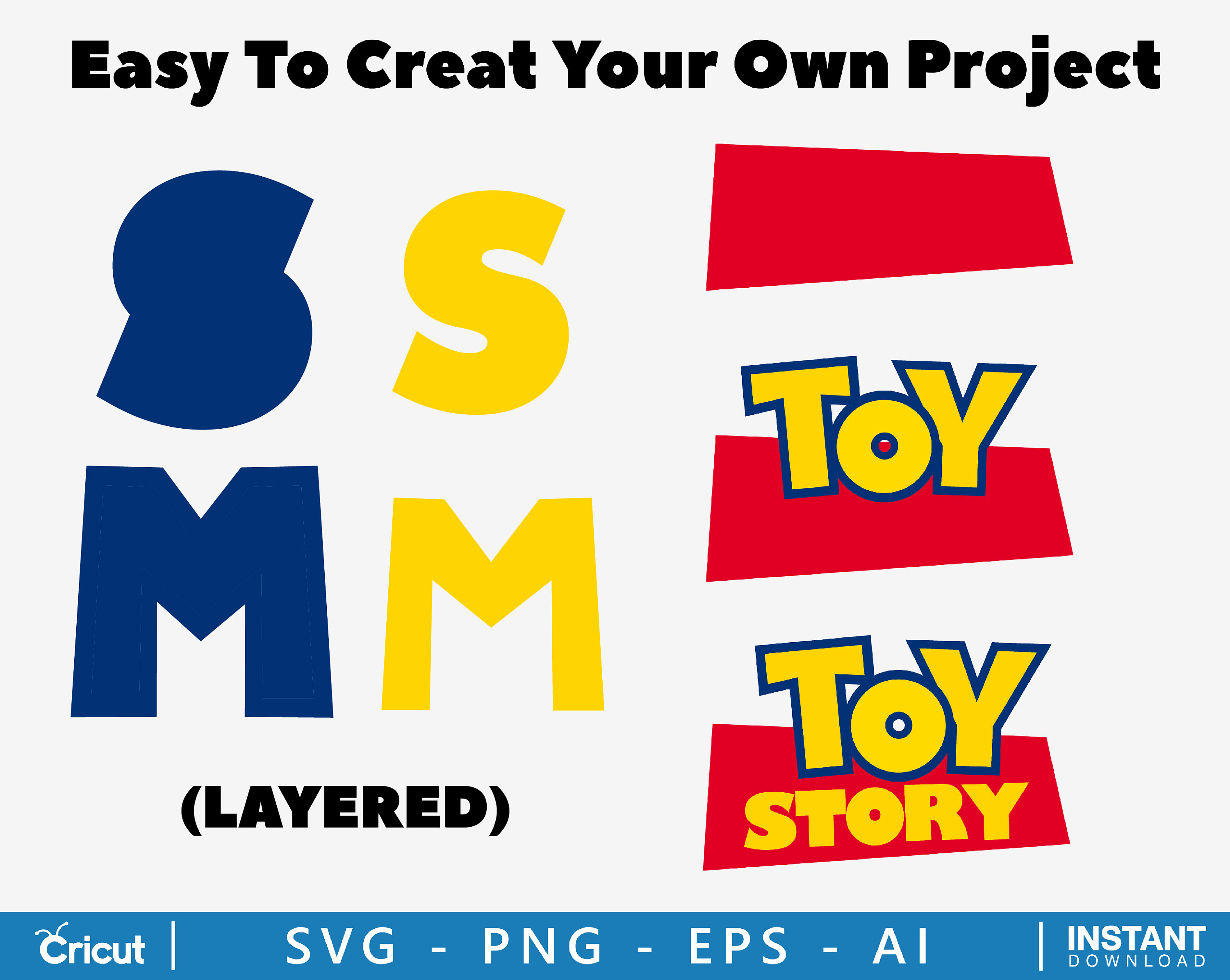 Cartoon Font, Story Font, Toy Font, OTF SVG, Layered, Toy Story Font ...