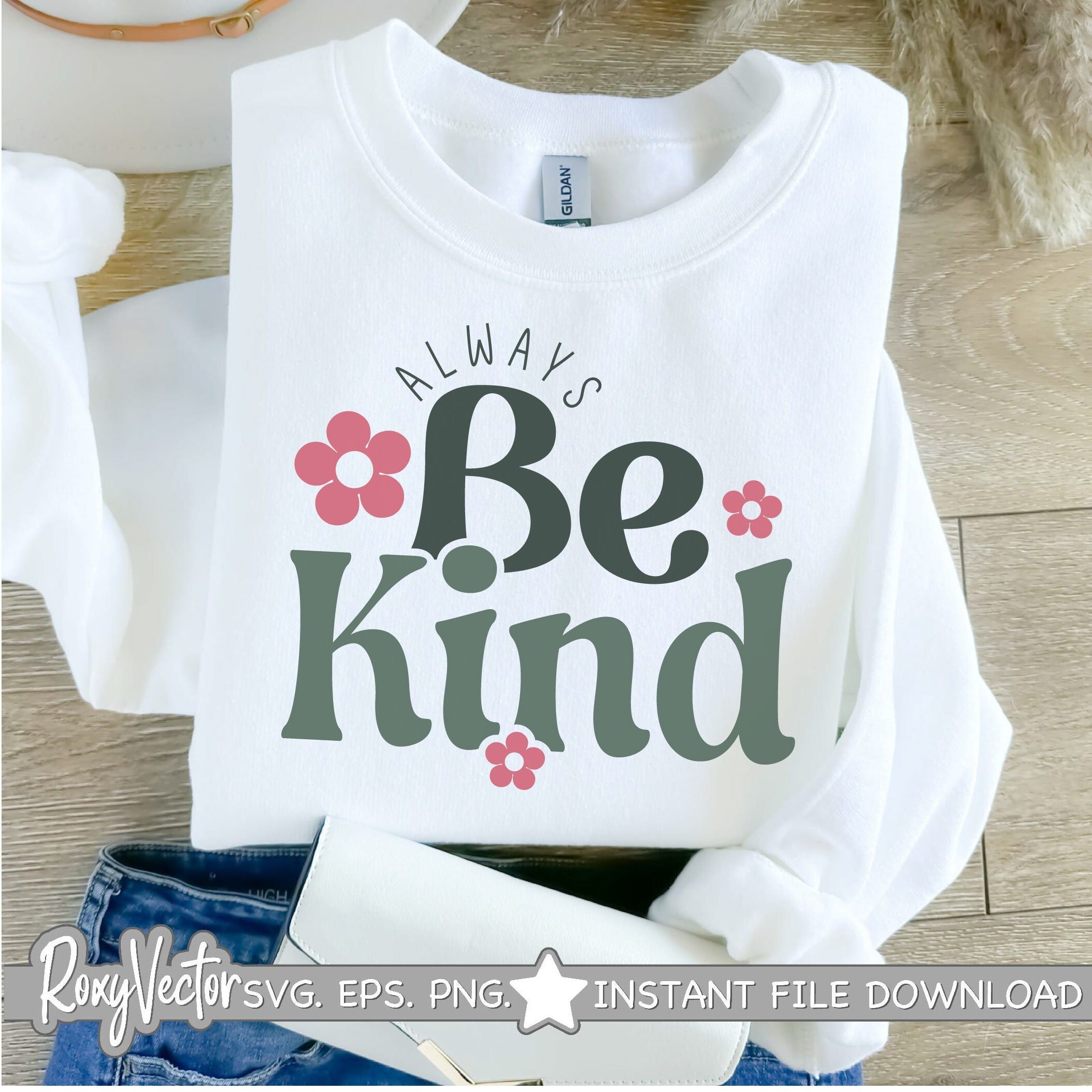 Always Be Kind Svg, Kindness Svg, Retro Svg, Kindness Svg Png Eps ...