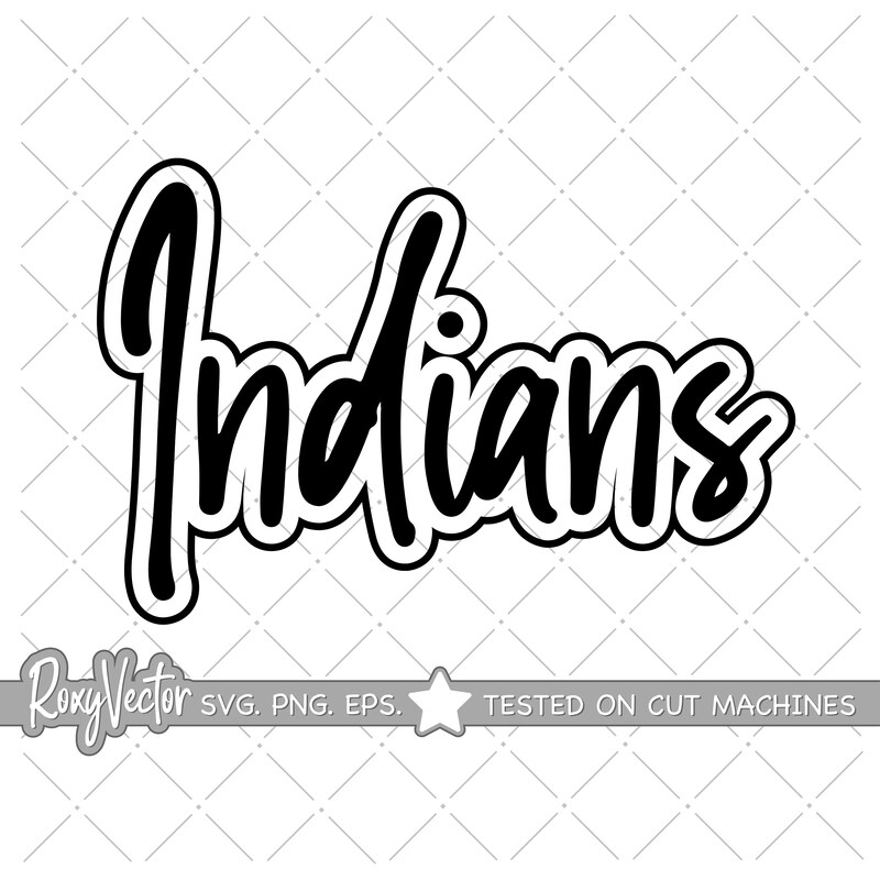 Indians Svg - Etsy