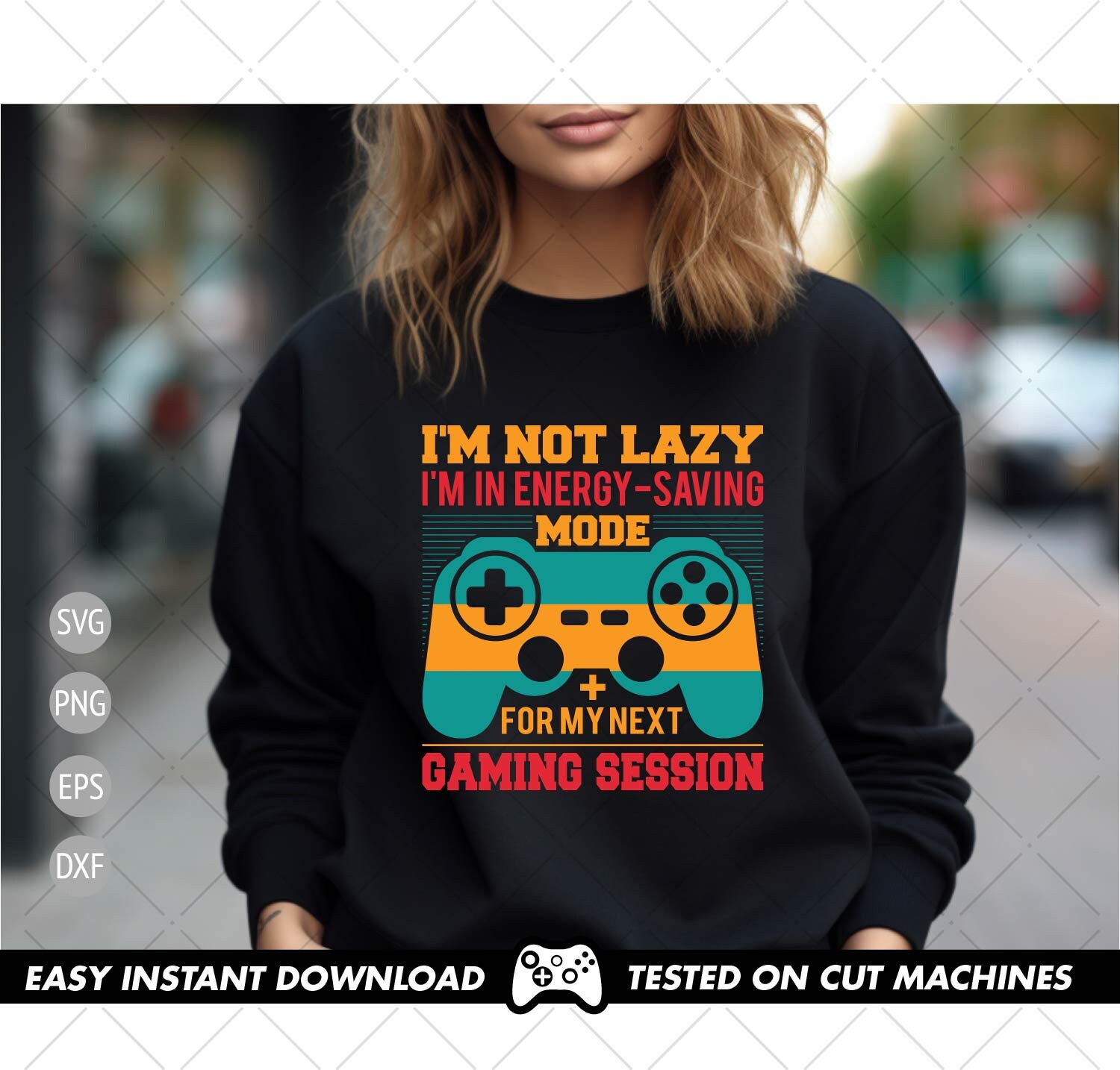 I'm Not Lazy Gamer SVG Gamer Svg Lazy Gamer Svg Game - Etsy