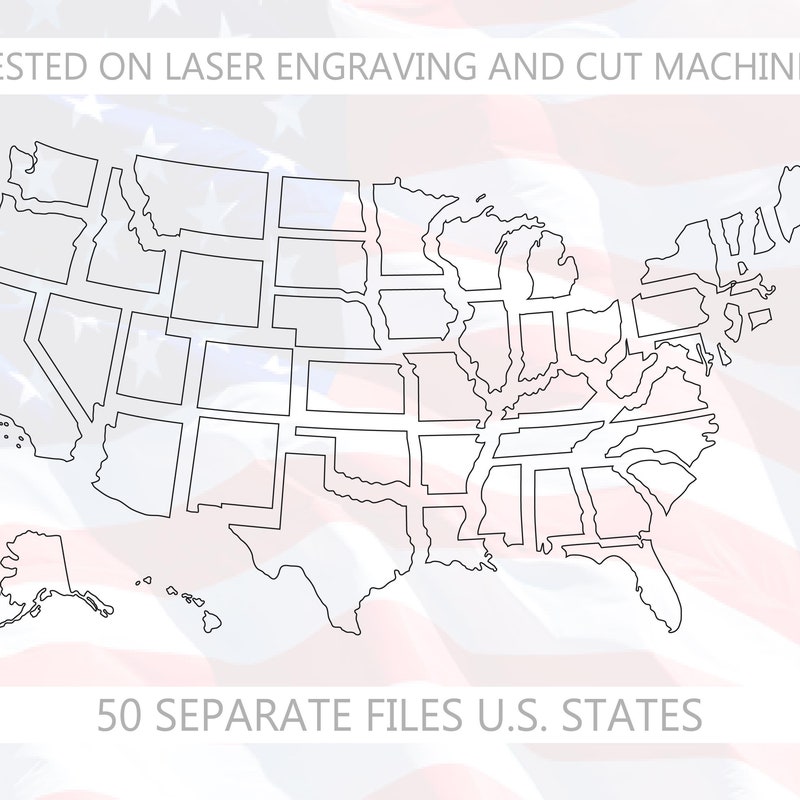 States Clipart - Etsy