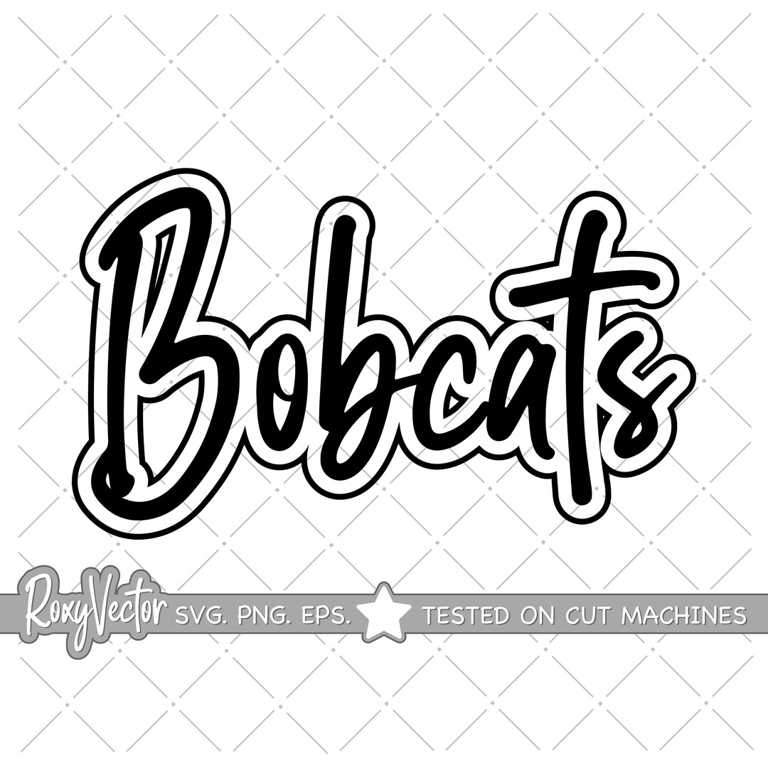 Bobcats Svg, School Sports Team Shirt Svg, School Mascot Svg, Bobcats ...