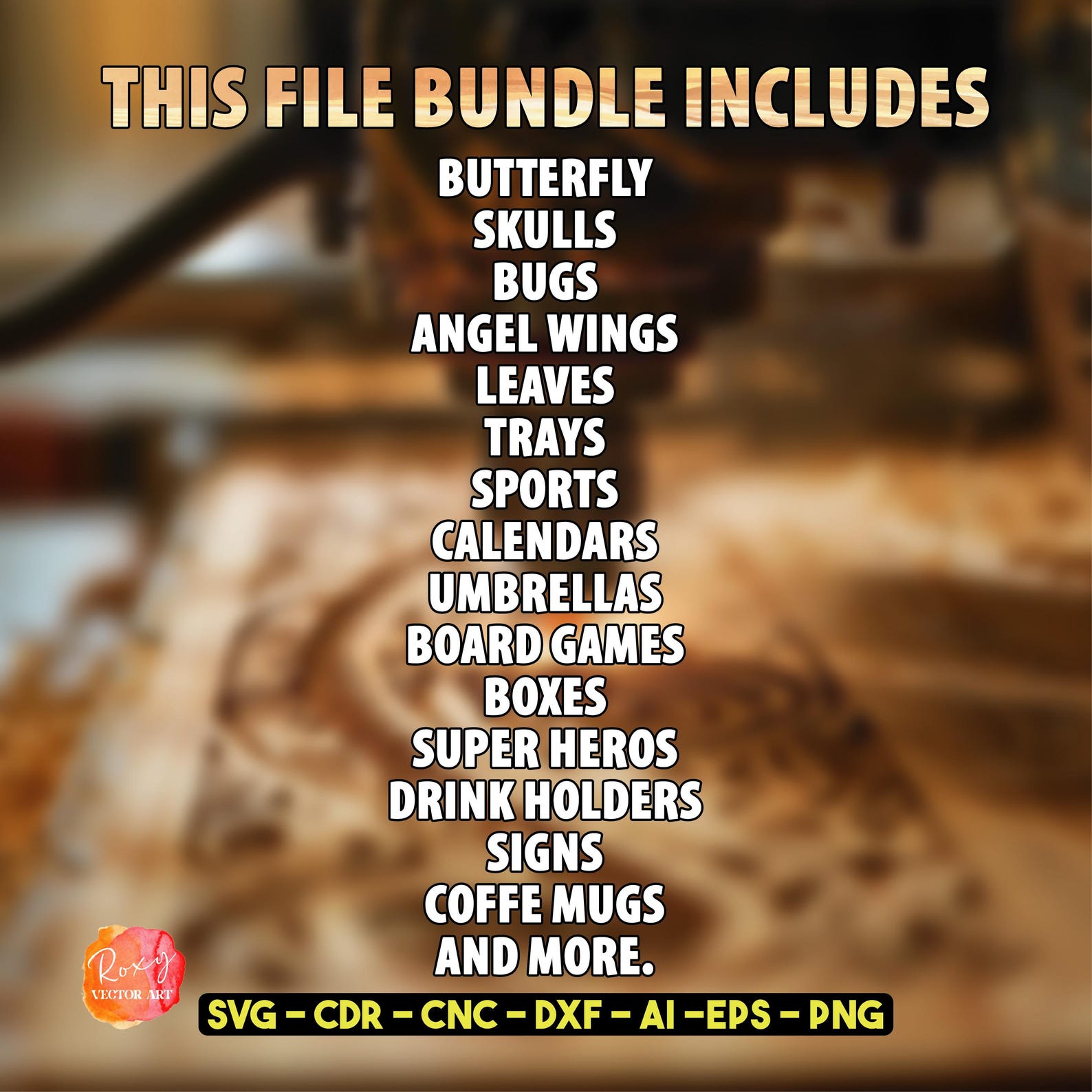 Laser Cut Bundle and Engraving Files, SVG, Designs for Diode, CO2 and ...