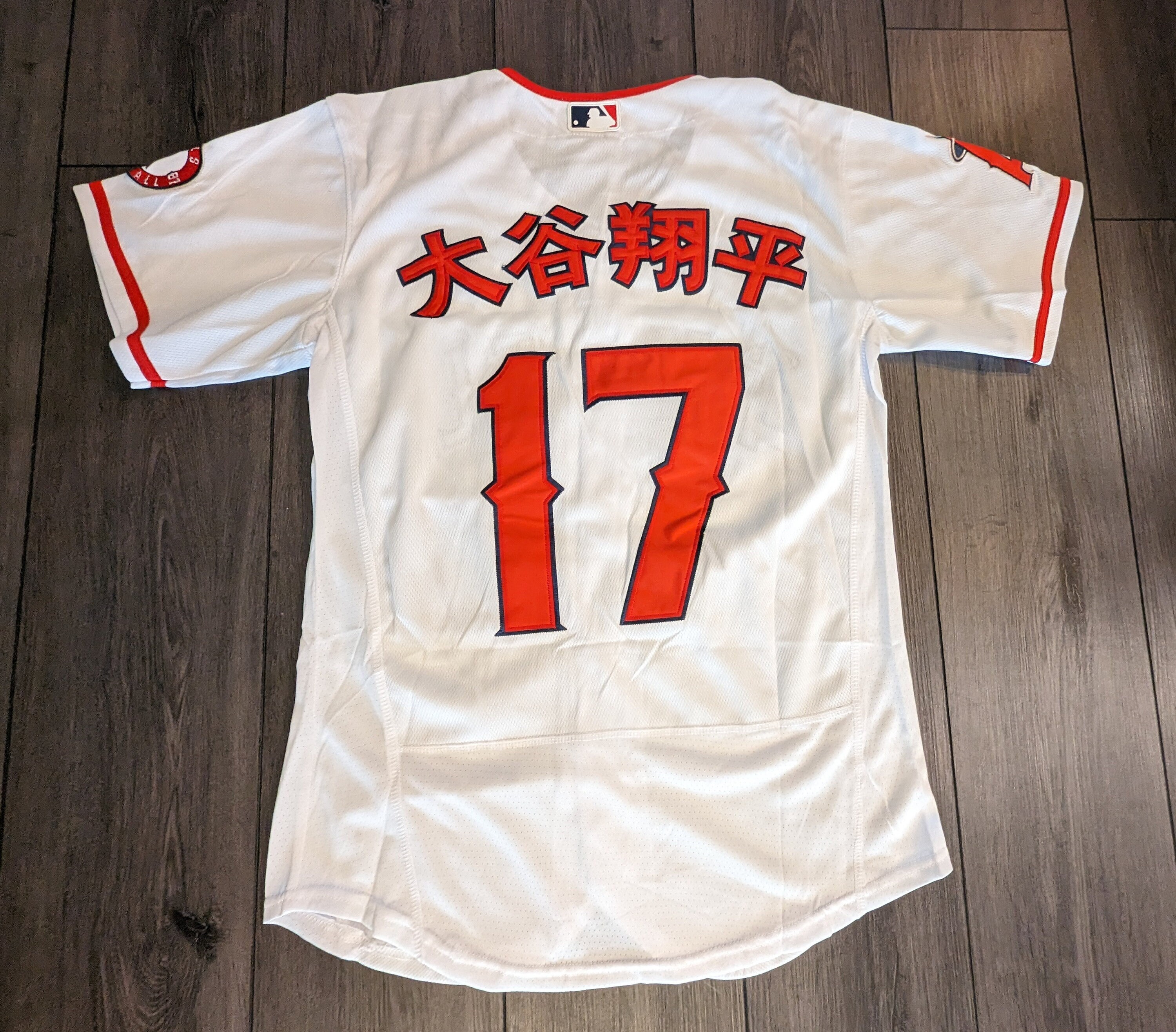 Shohei Ohtani 17 Los Angeles Angels White Kanji Japanese - Etsy