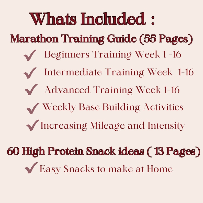 Complete Marathon Training Guide High Protein Snack Recipes for Runners ...