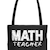 Math Teacher Tote Bag - Featuring Mathematical Formulas and Charts ...