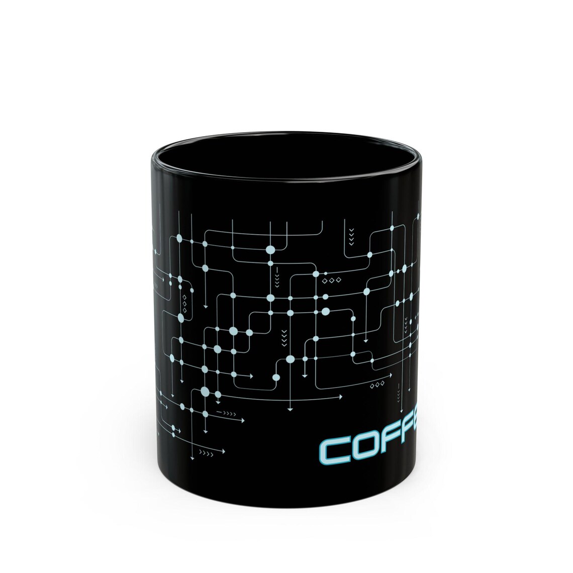 Coffee Mug, High Tech Circuit Board Design, Engineer Programmer Geek ...