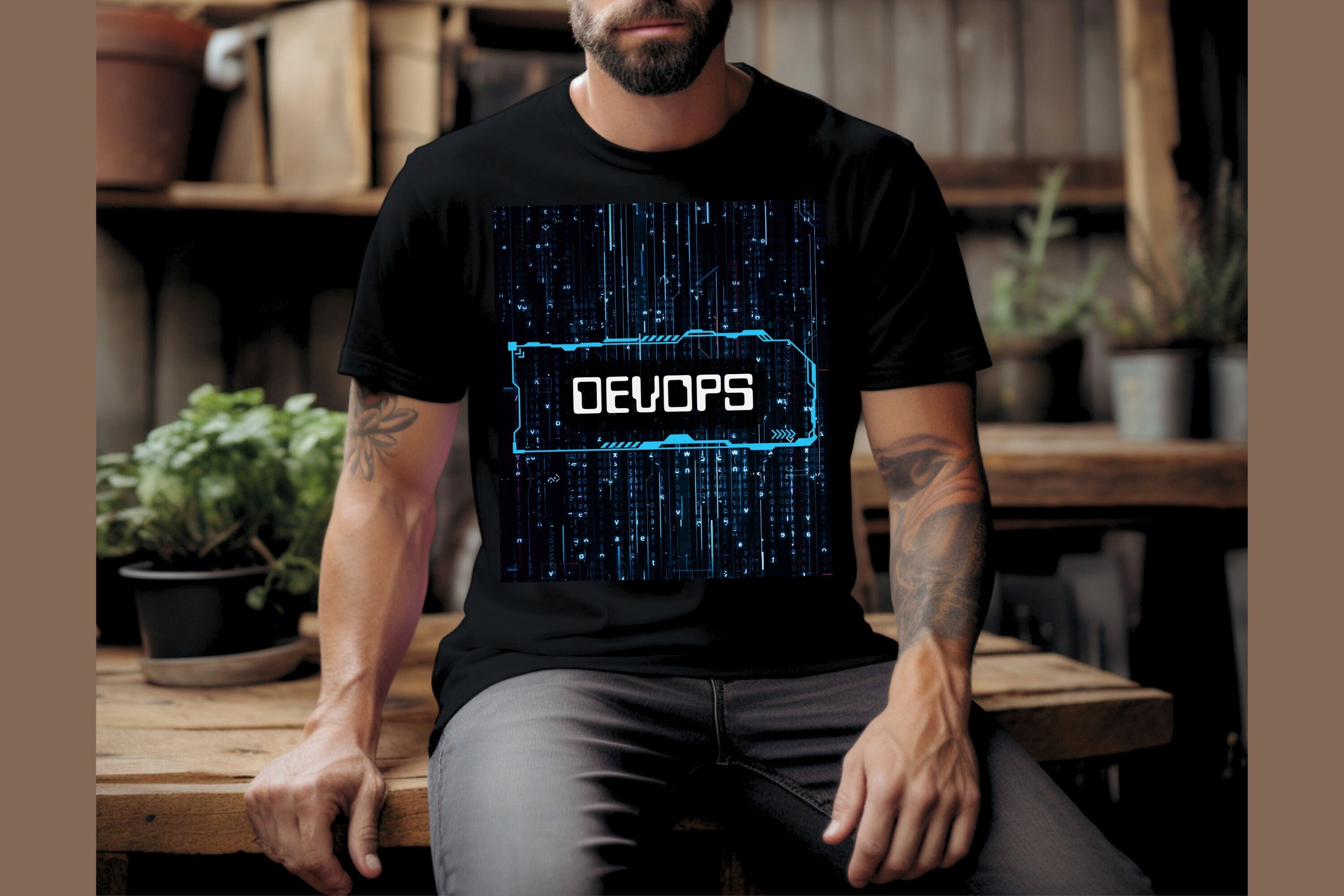 Devops Shirt With Tech Design, Programmers Tee, Great Gift for a Coder, Rnd Team Shirt ...