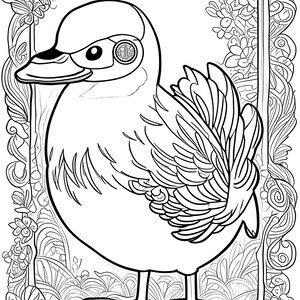 Collection of Adult Coloring Page. Fill Color According to - Etsy