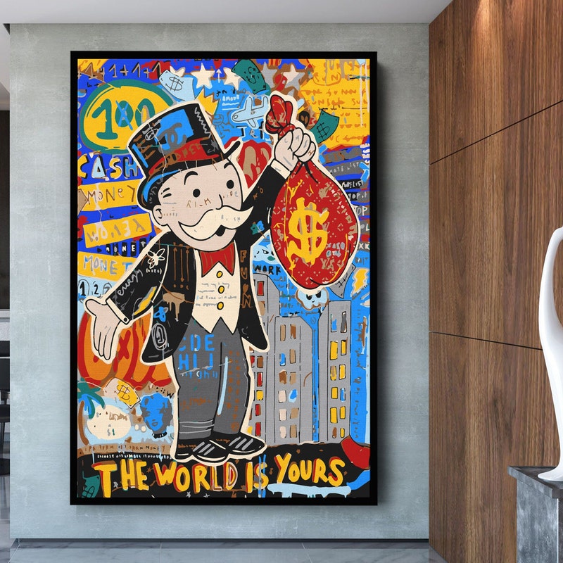 Monopoly Art - Etsy