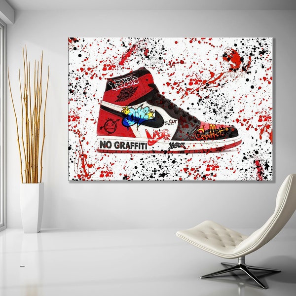 Framed Sneaker Poster - Etsy