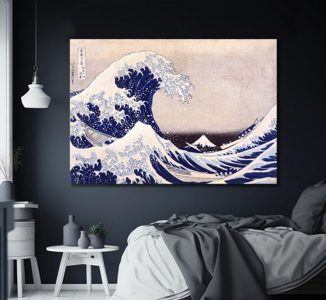 Trendy Murals - the Great Wave off the Coast of Kanagawa 1829 by ...