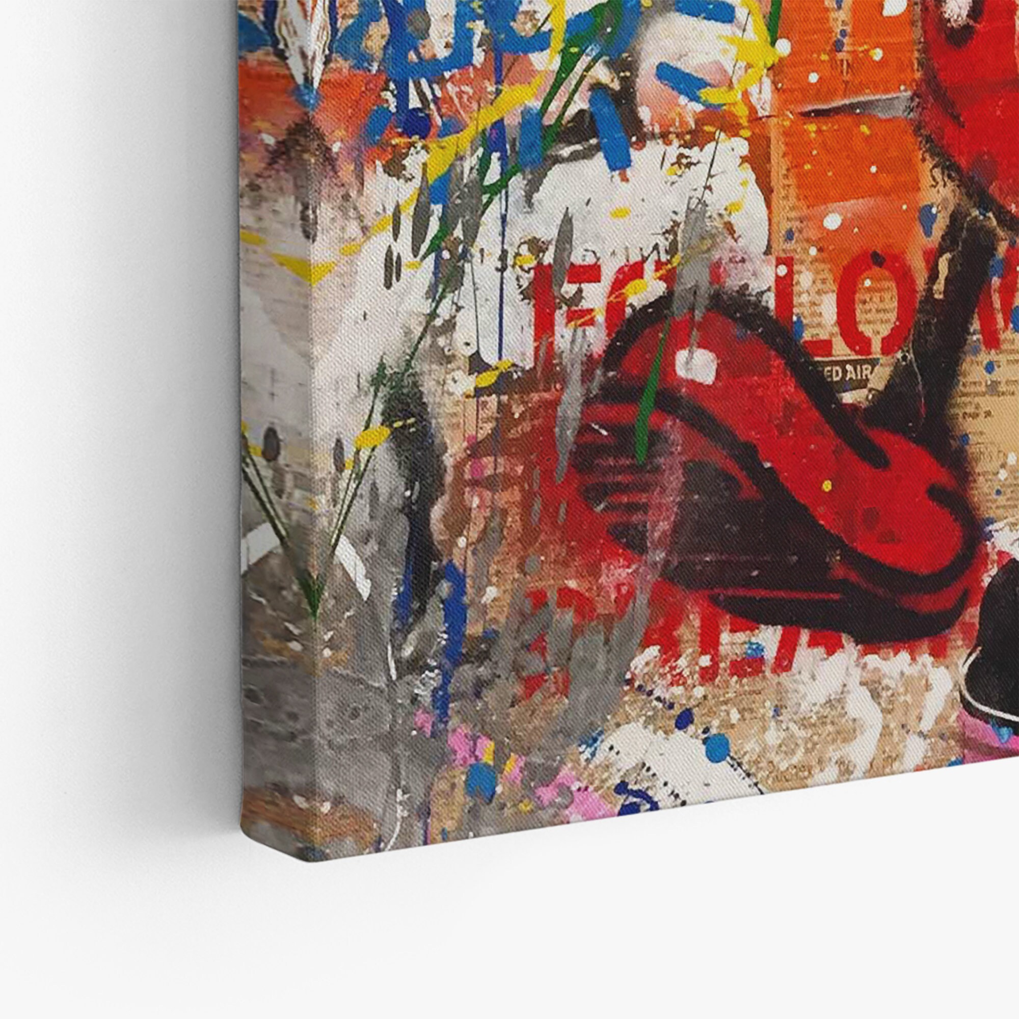 Banksy Old Pop Art Mickey Mouse Canvas Print Banksy Art - Etsy