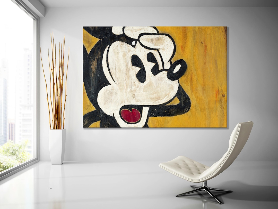 Mickey Mouse Bilder Leinwand