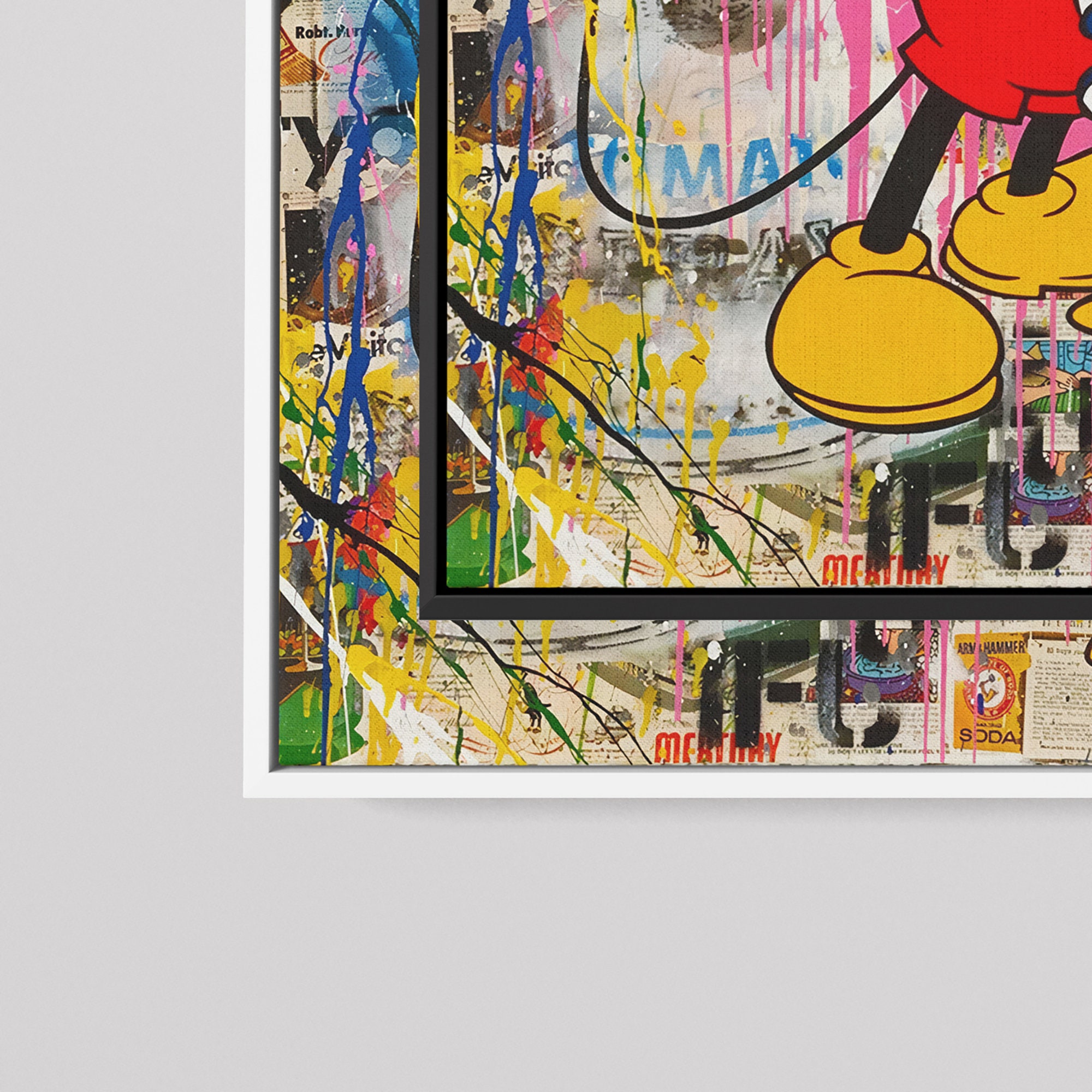 Banksy Love Couple Square Pop Art Canvas Print, Banksy Art, Couple ...