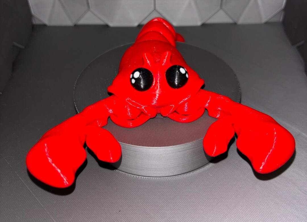 3D Printed Articulating Lobster - Etsy