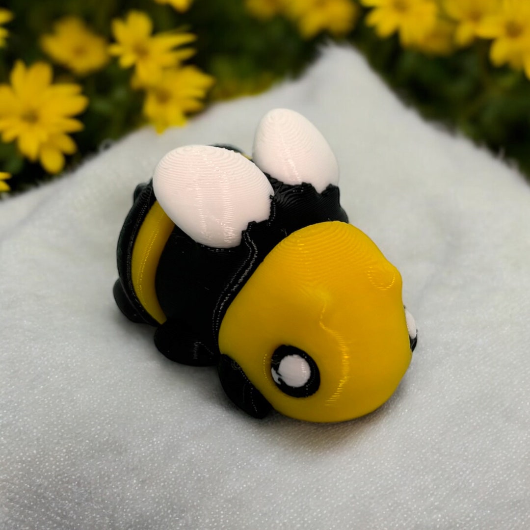 Cute 3D Printed Tiny Bee - Etsy