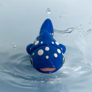 3d Printed Articulating Baby Whale Shark Etsy