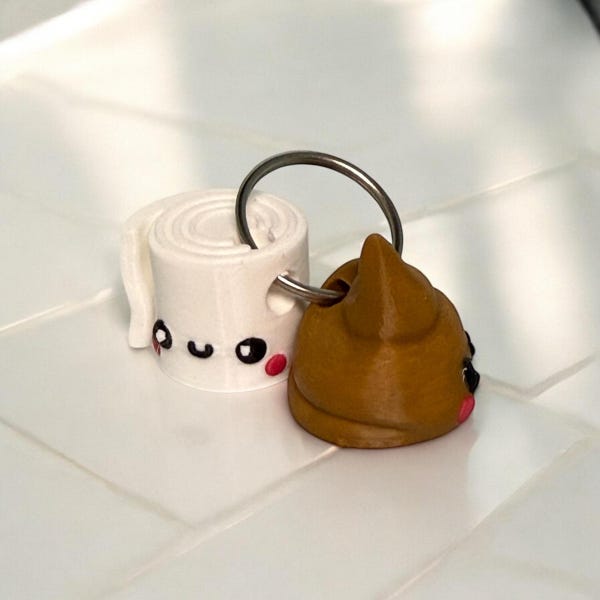 Poop Keychain - Etsy