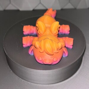 Cute 3D Printed Articulating Cupid Cow - Etsy