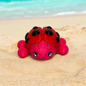 3D Printed Articulating Ladybug - Etsy