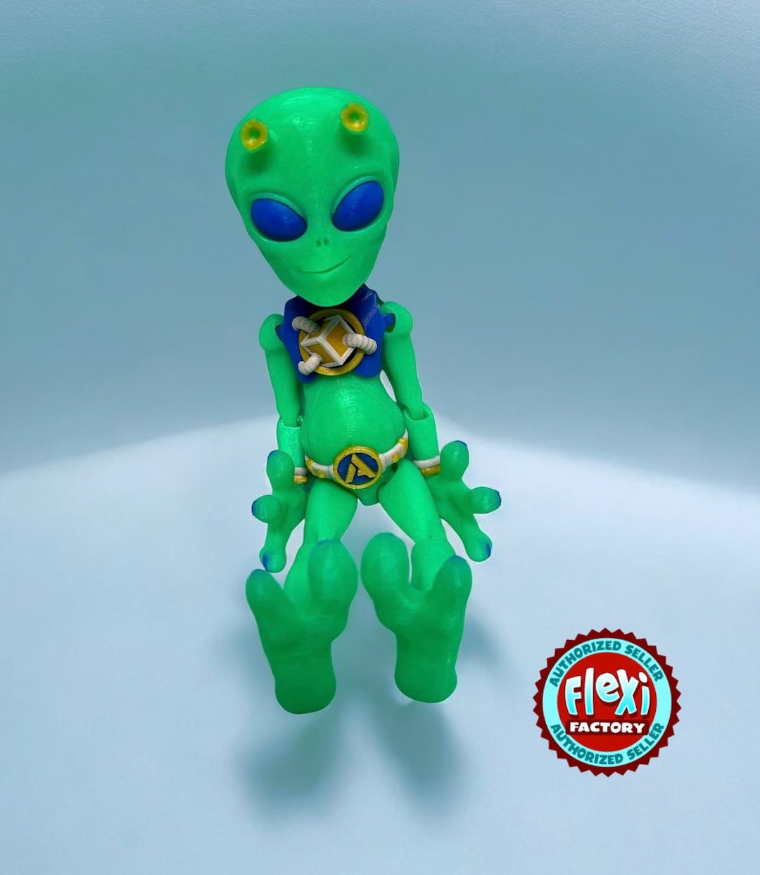 3D Printed Articulating Alien - Etsy
