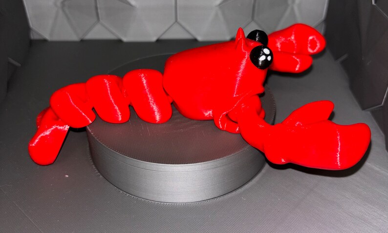 3D Printed Articulating Lobster - Etsy
