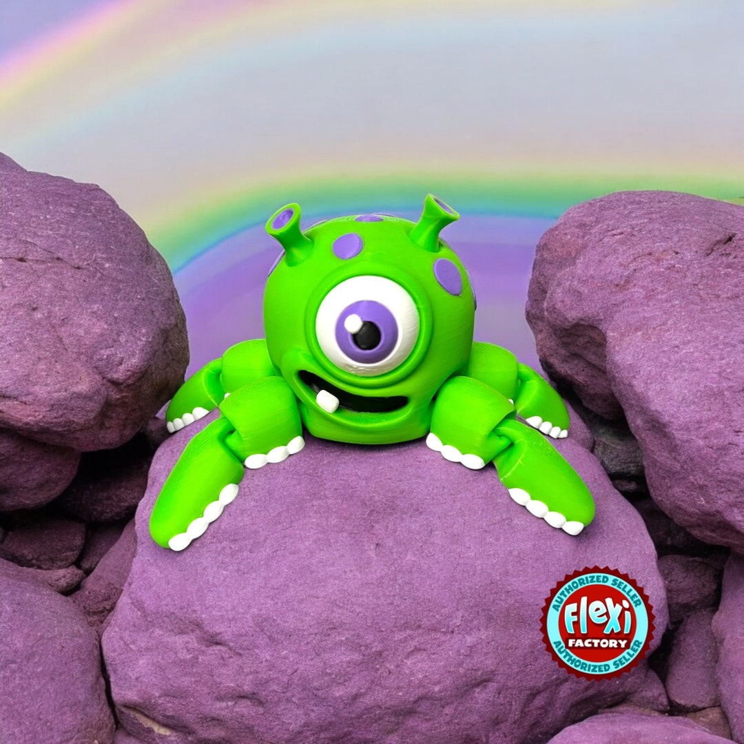 3D Printed Cute Alien Fidget Large Size - Etsy