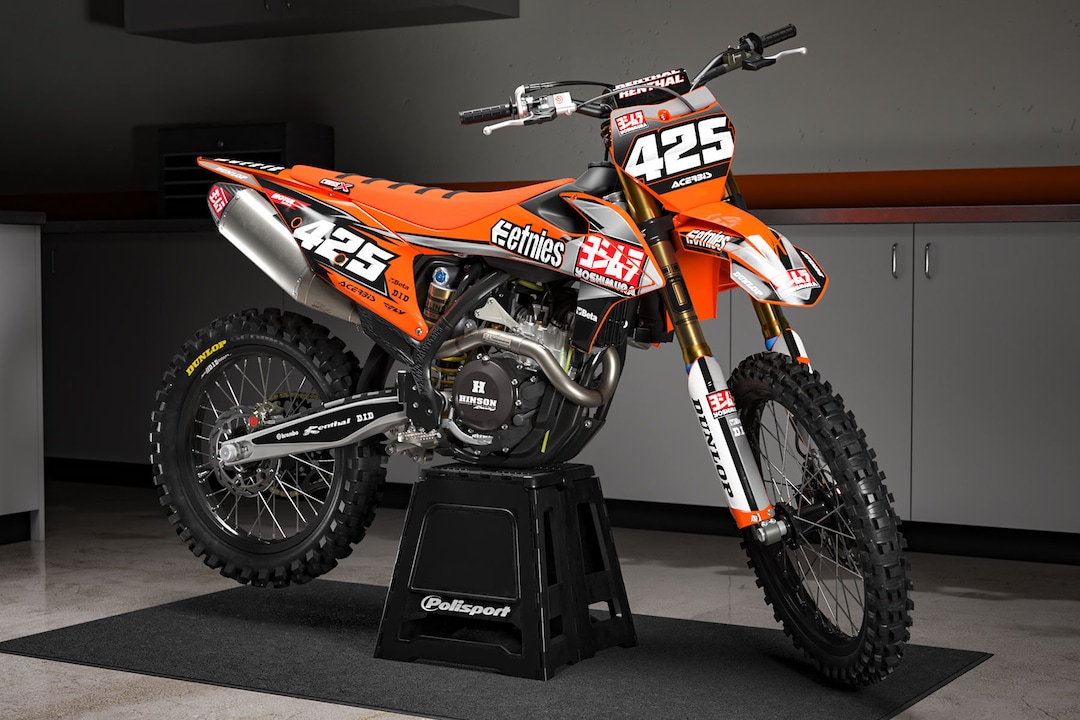 KTM Motocross Graphics Kit, Decals | Scream for Sx, Sx-f, Exc, Exc-f ...