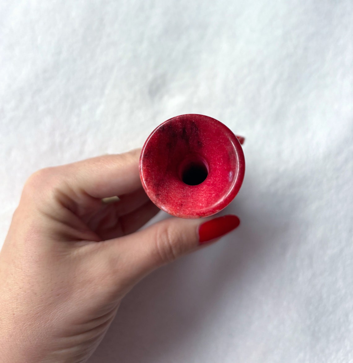 Rare GENUINE PINK MARBLE Vase Made in Taiwan Marble Bud Vase Fuchsia - Etsy