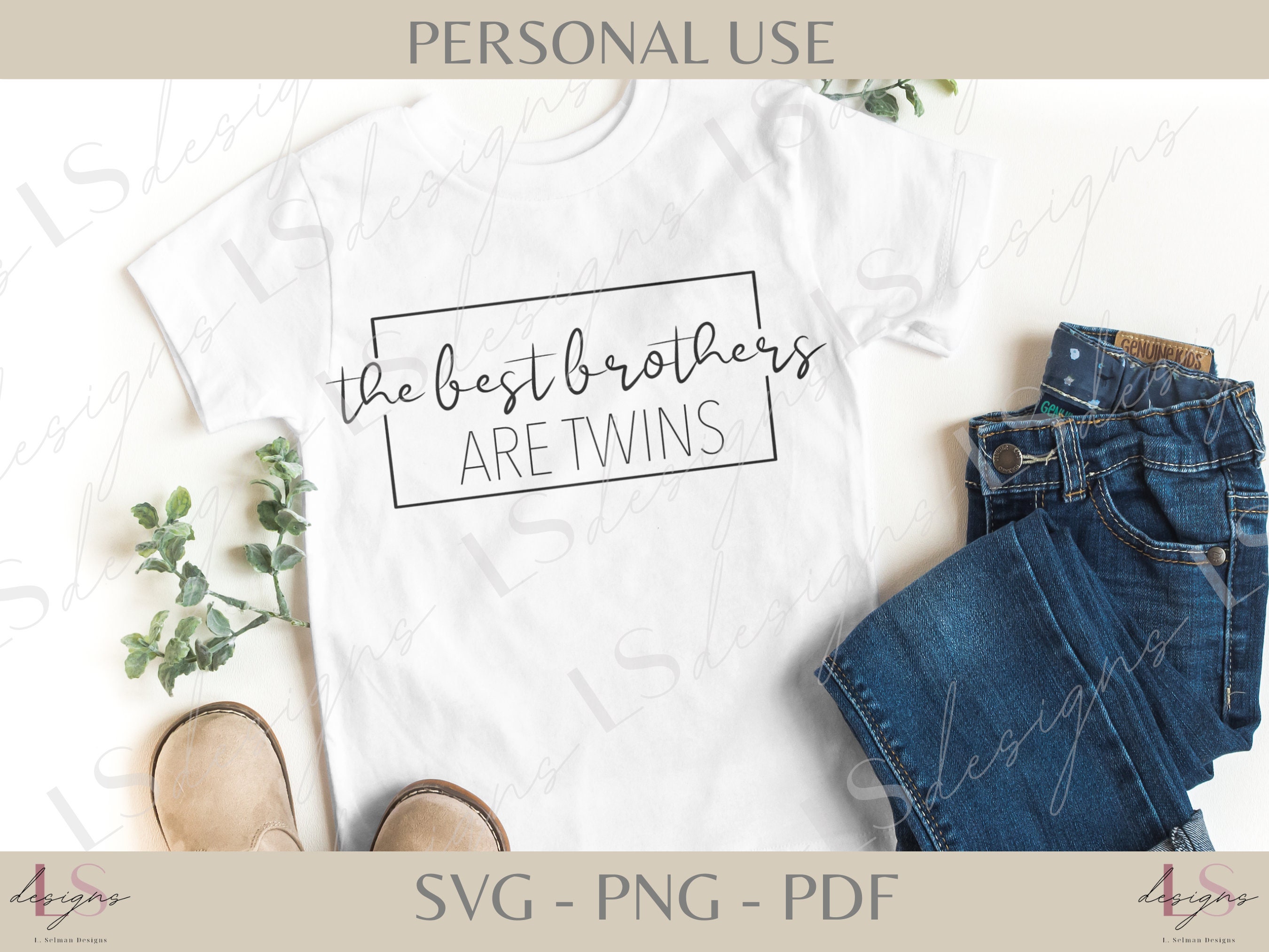 The Best Brothers Are Twins SVG Digital L Twin Sibling Design L DIY ...