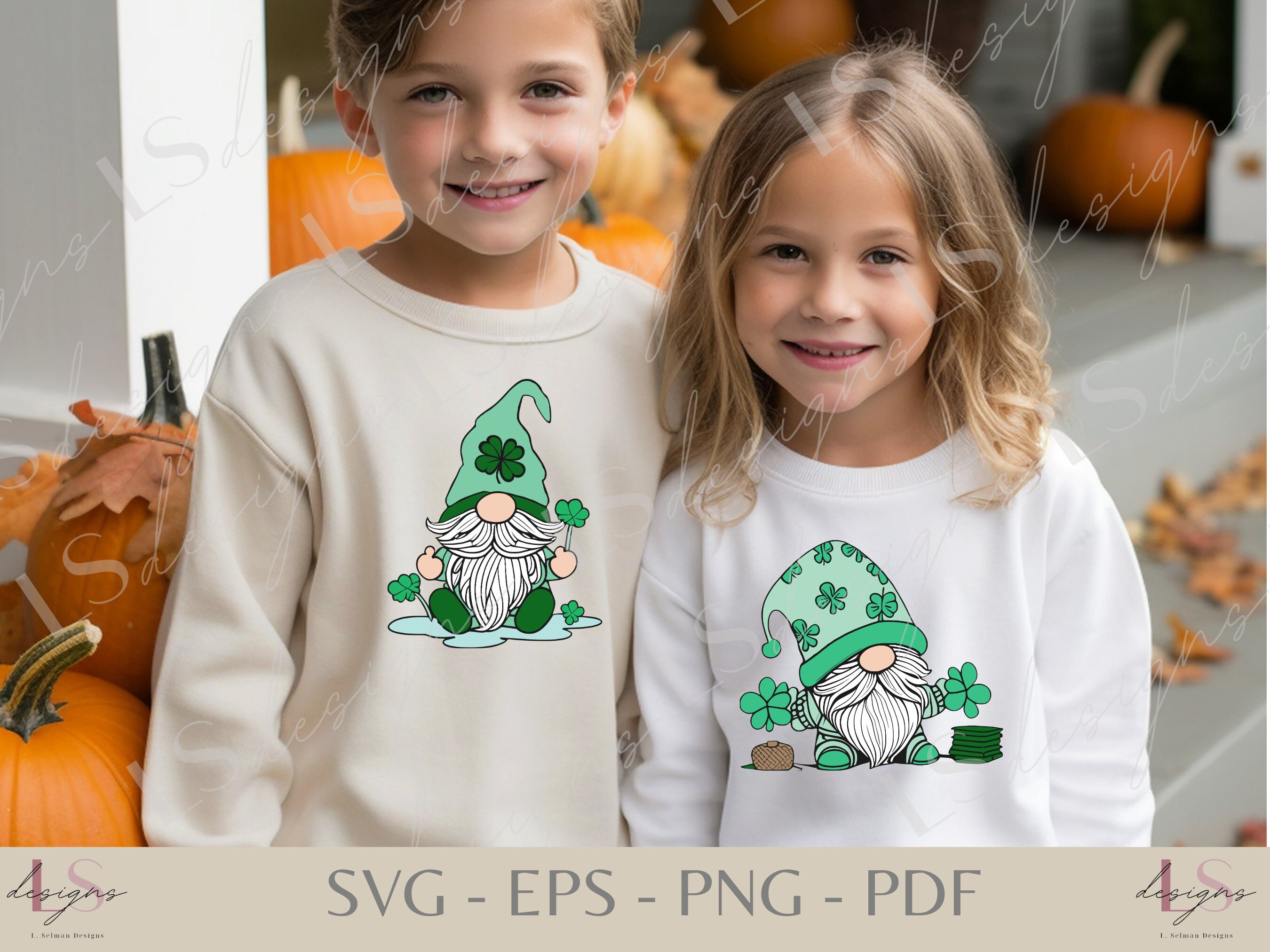 St Patrick's Day Gnome SVG Bundle, Saint Patrick Gnome Cuttable Design ...