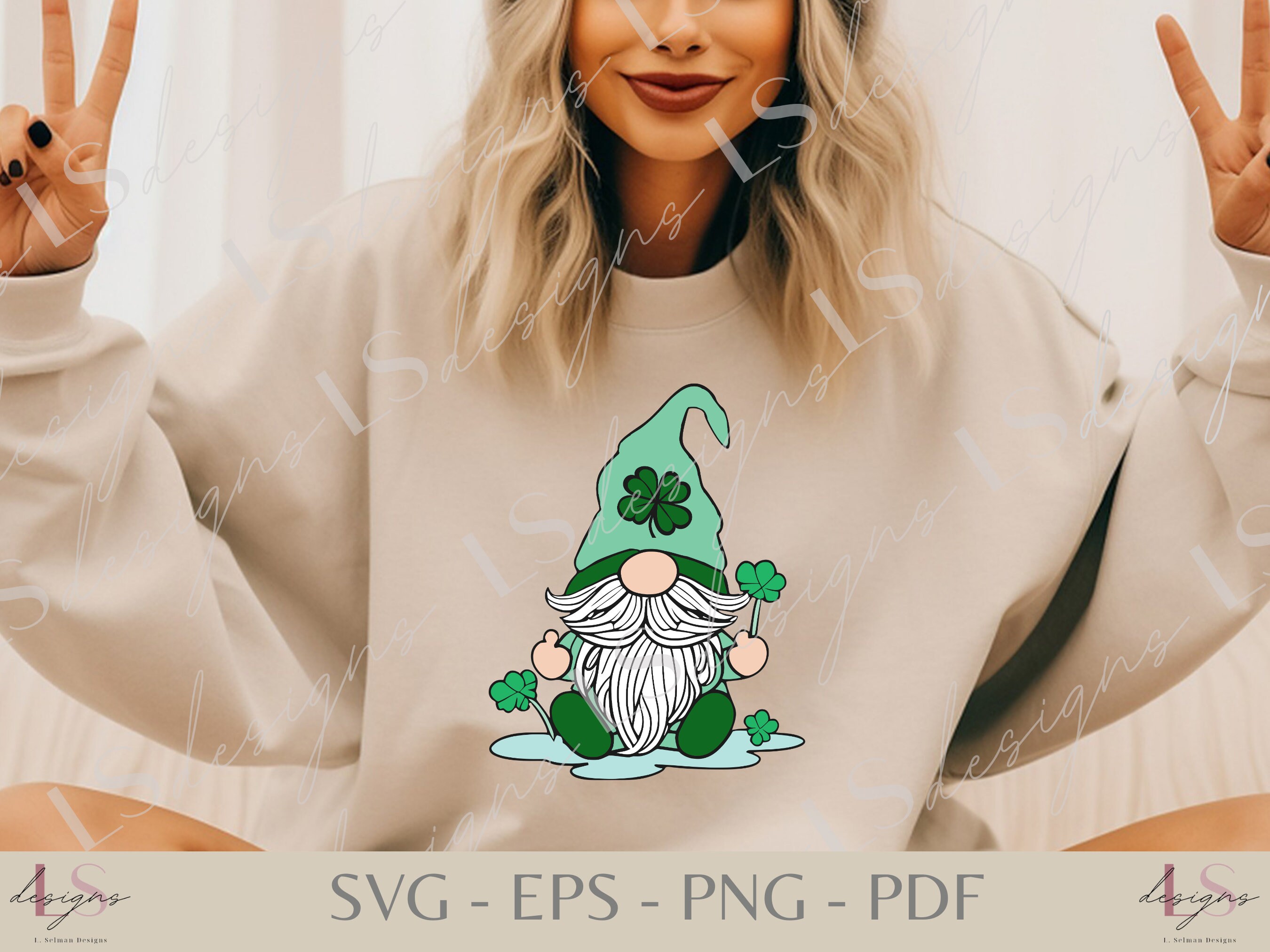 St Patrick's Day Gnome SVG Bundle, Saint Patrick Gnome Cuttable Design ...
