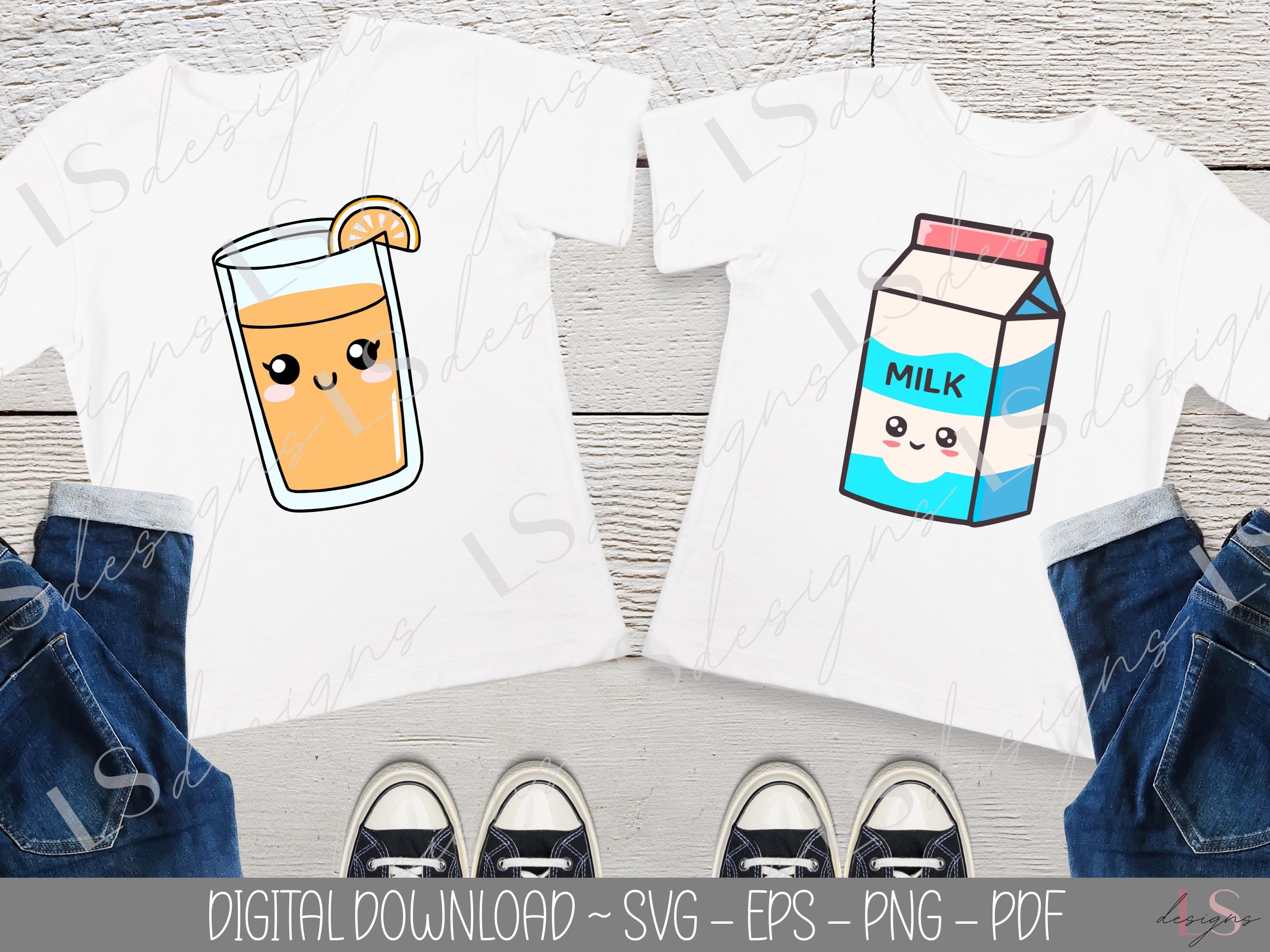 Kawaii Breakfast SVG, Kawaii Clipart PNG, Kawaii Food Bundle, Kawaii ...